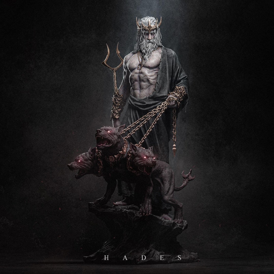 Hades 19/25 Cm3d 12k Resin Statue UNPAINTED and UNASSEMBLED - Etsy