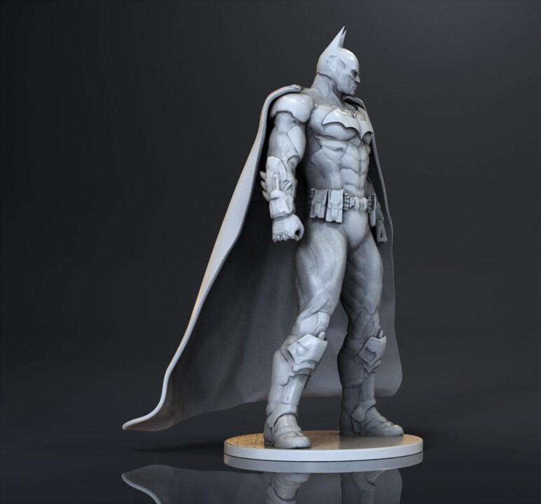 Batman 23 Cm3d 12k Resin Statue Unpainted - Etsy