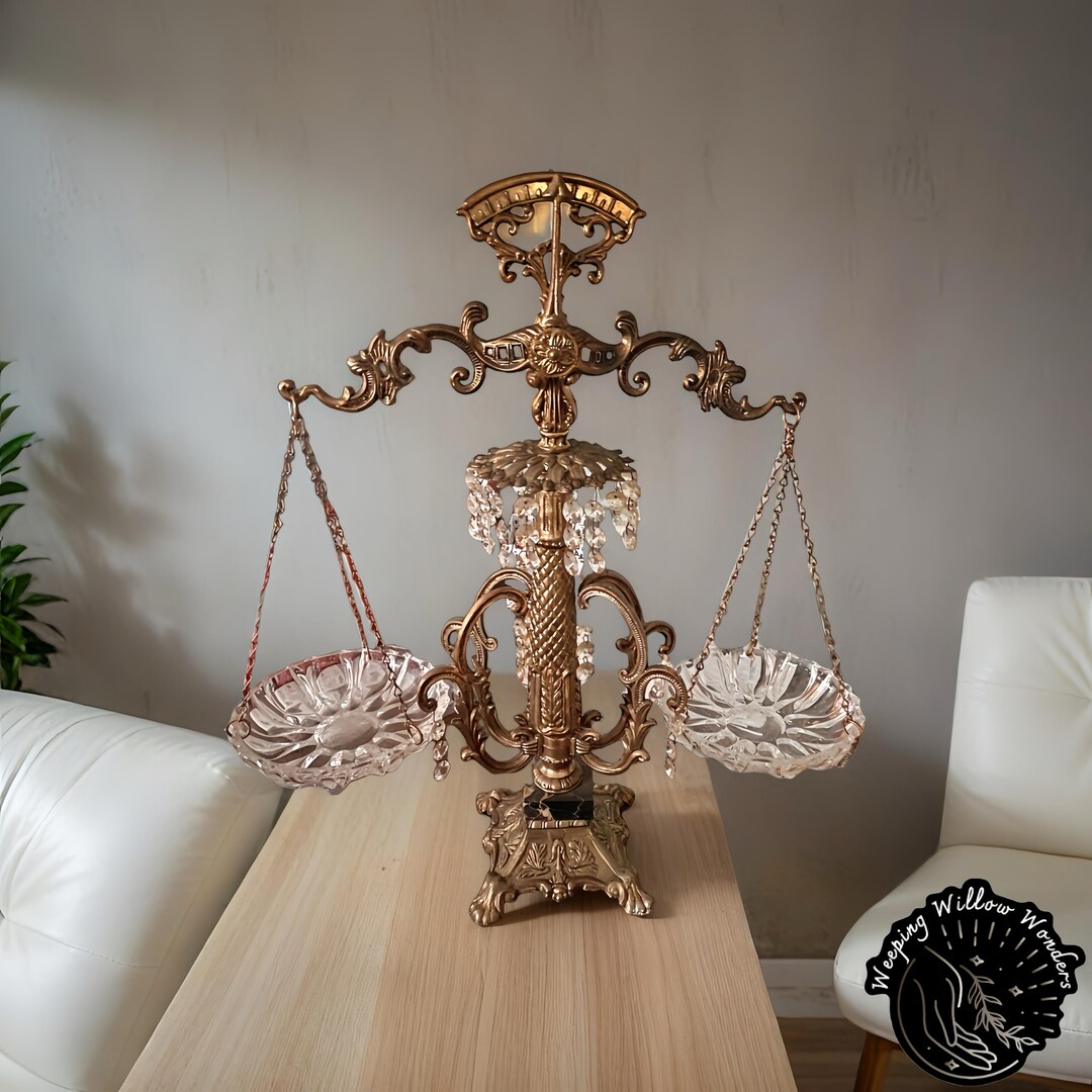 Vintage Brass Scale - Etsy