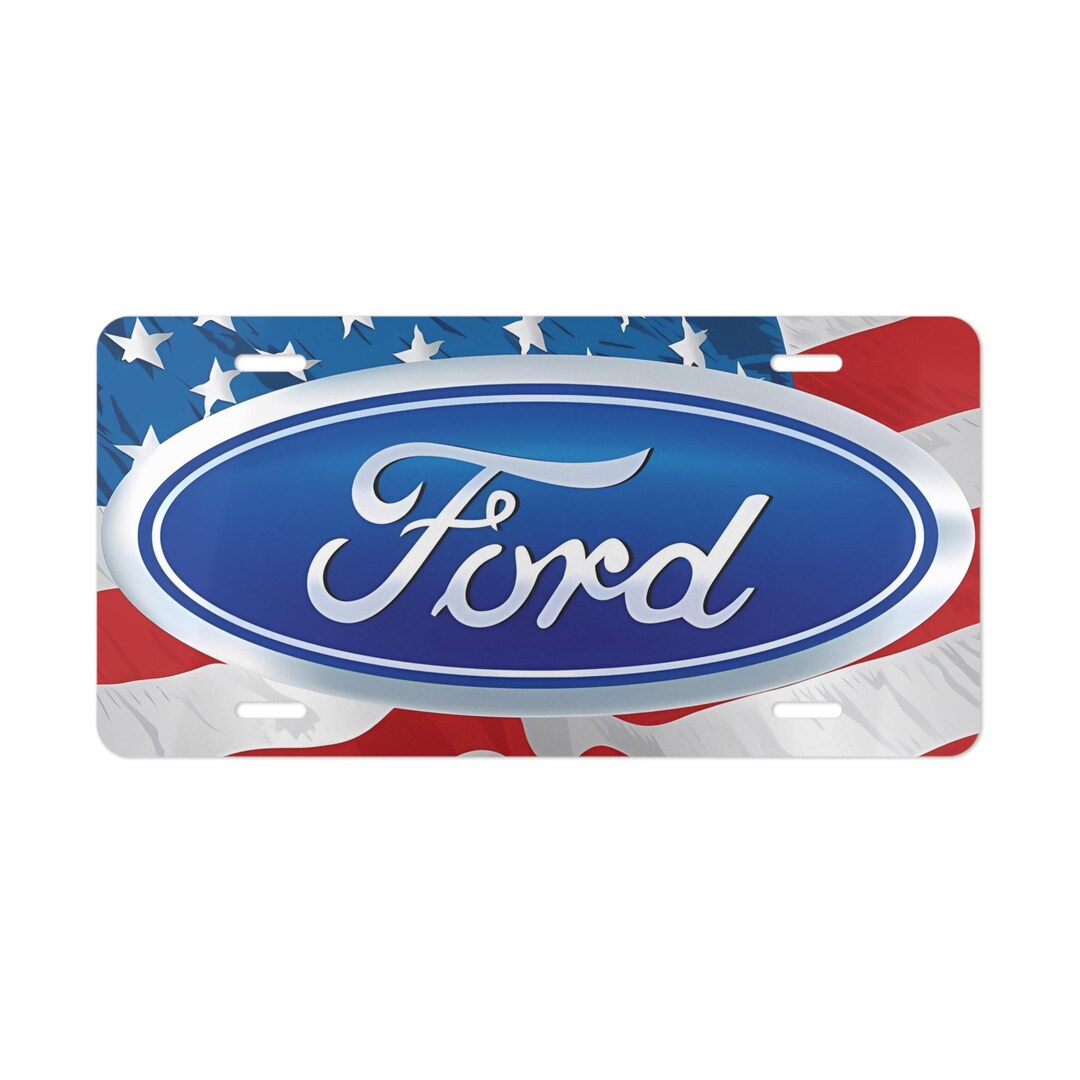 Ford Vanity Plate, Custom License Plate, Personalized Car Tag, Car ...