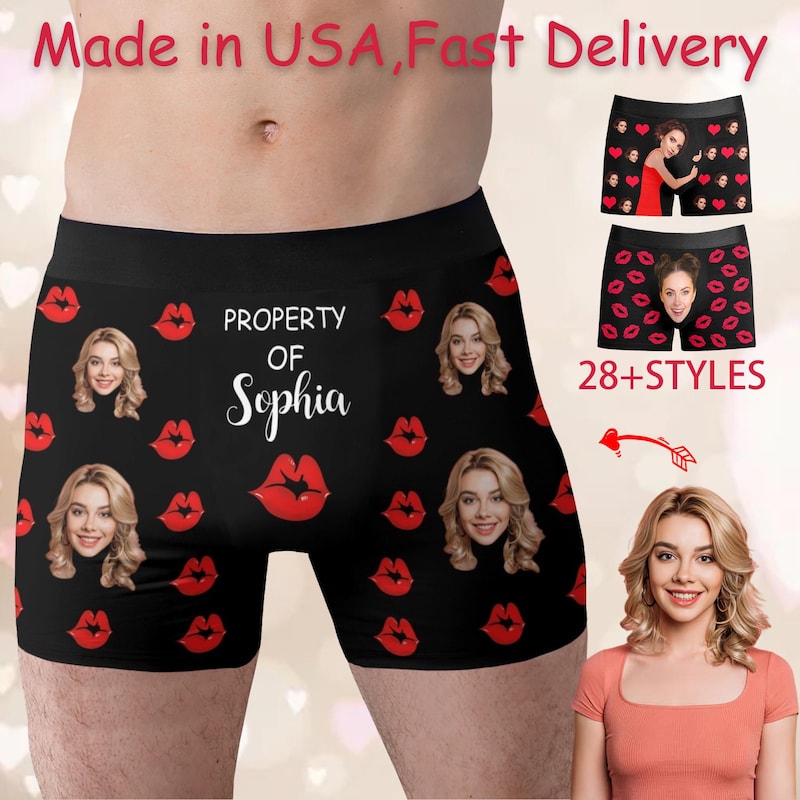 Men Underwear Face Brief - Etsy UK