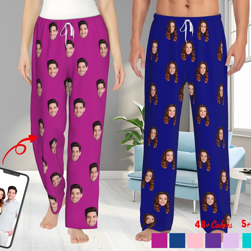 Custom Print Pajamas - Etsy Australia