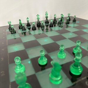 RGB Light up Chessboard - Handmade - Etsy