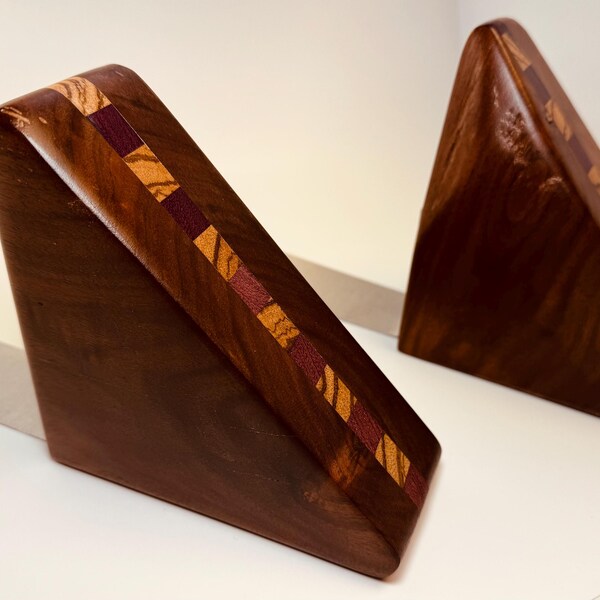 Triangle Bookend - Etsy