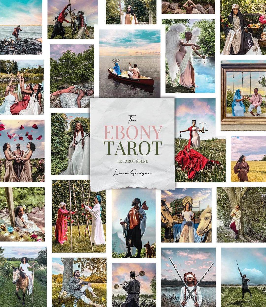The Ebony Tarot, Ebony Tarot, African American Tarot Cards With Guidebook, Beginner Black Tarot ...