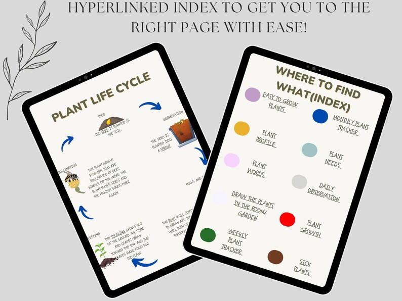 Children's First Digital Plant Journal, Fun Gardening Tracker for Kids ...