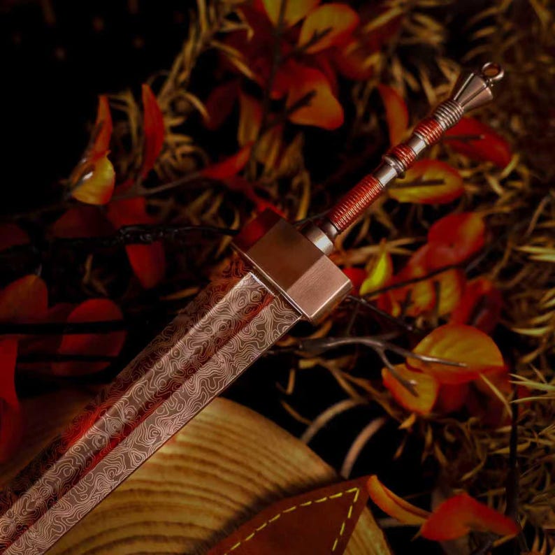 22 CM/30CM Greatsword Colossal Sword Keychain Desktop Decorations ...