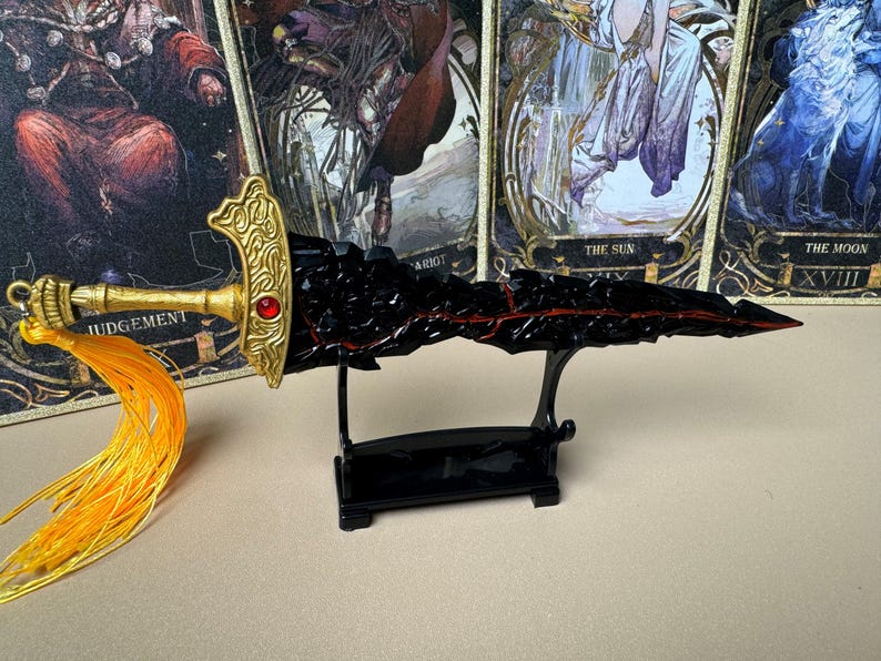 Elden Ring Maliketh's Black Blade Keychains Ornament - Etsy