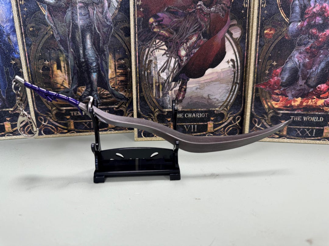 Elden Ring Bloodhound's Fang Keychains Curved Greatsword - Etsy