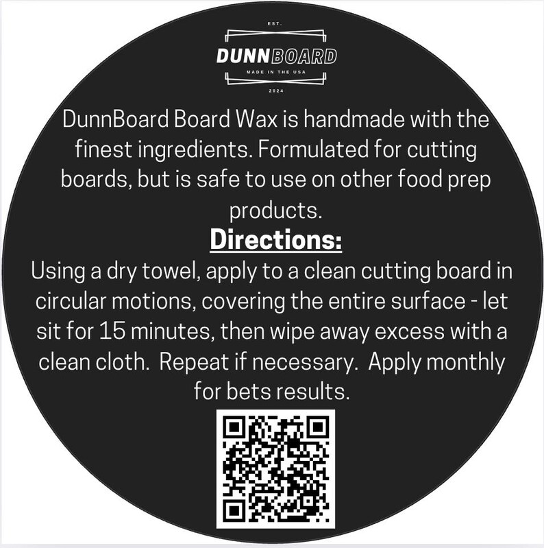 Premium Cutting Board Wax: Wood Butter (2 Oz) - Etsy
