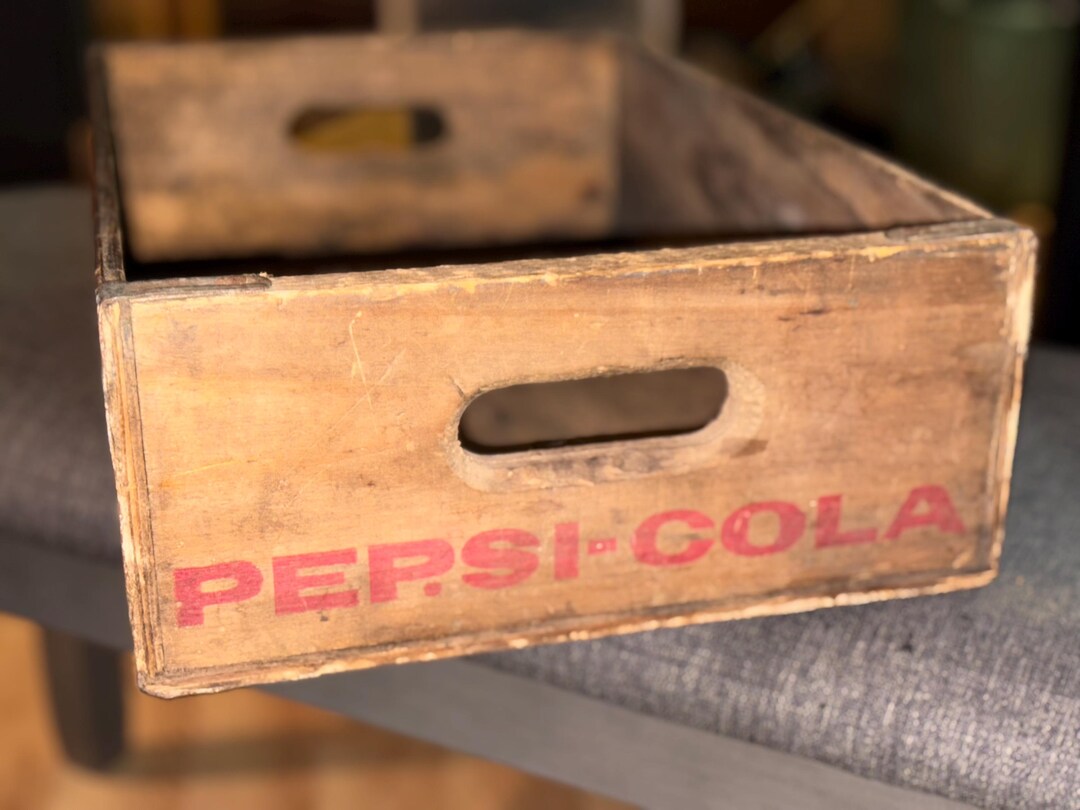 Vintage Pepsi Crate - Etsy