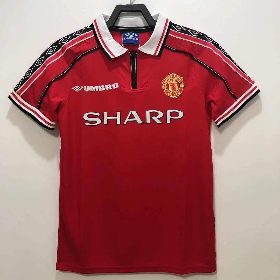 Manchester United Home Shirt 1998/99 Treble Winning Season - Etsy