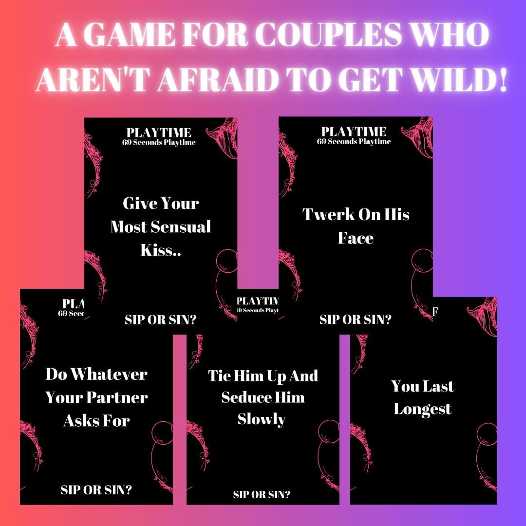 Sip or Sin Bundle- the Ultimate Freaky Couple Drinking Game! the ...