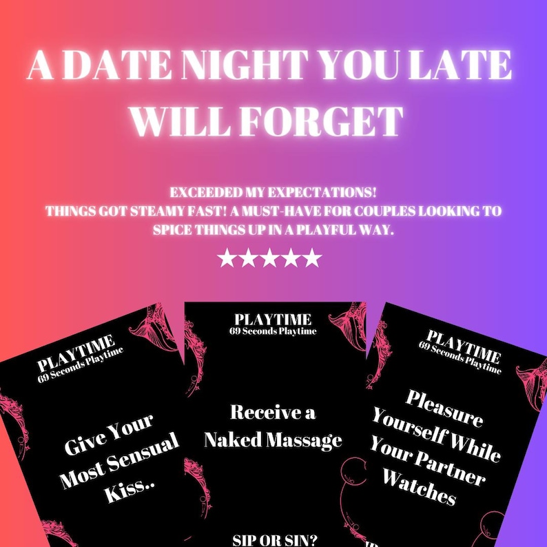 Sip or Sin Bundle- the Ultimate Freaky Couple Drinking Game! the ...