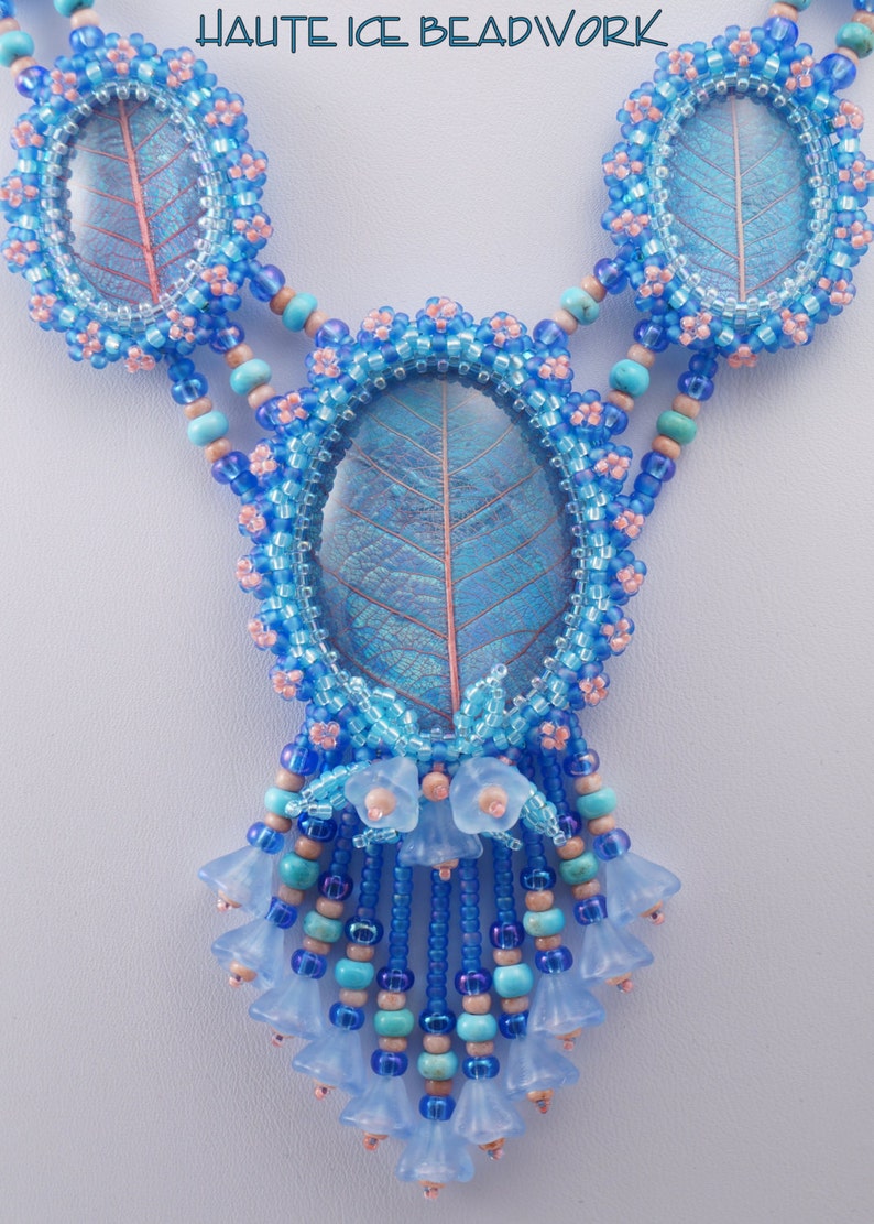 Wishing for Spring Beadwoven Necklace - Etsy