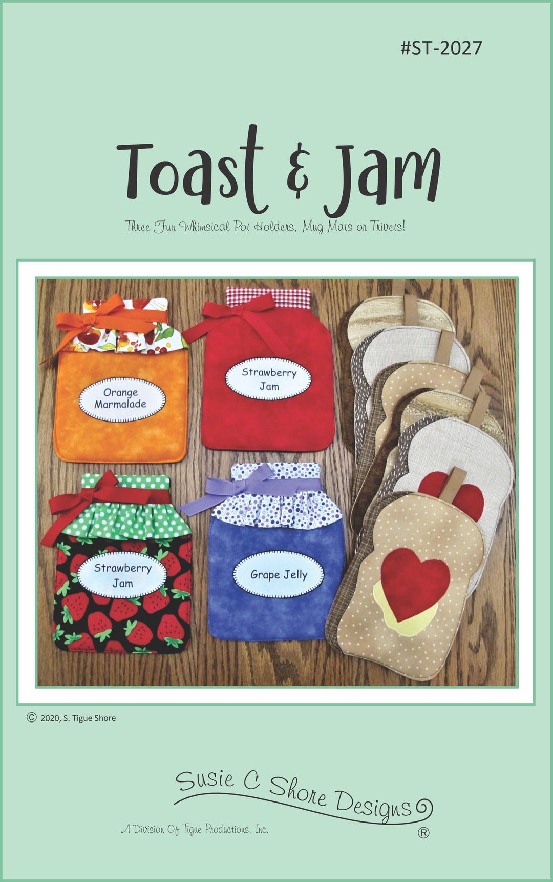Toast & Jam #ST-2027 Another PDF Pattern From Susie C Shore for Two ...