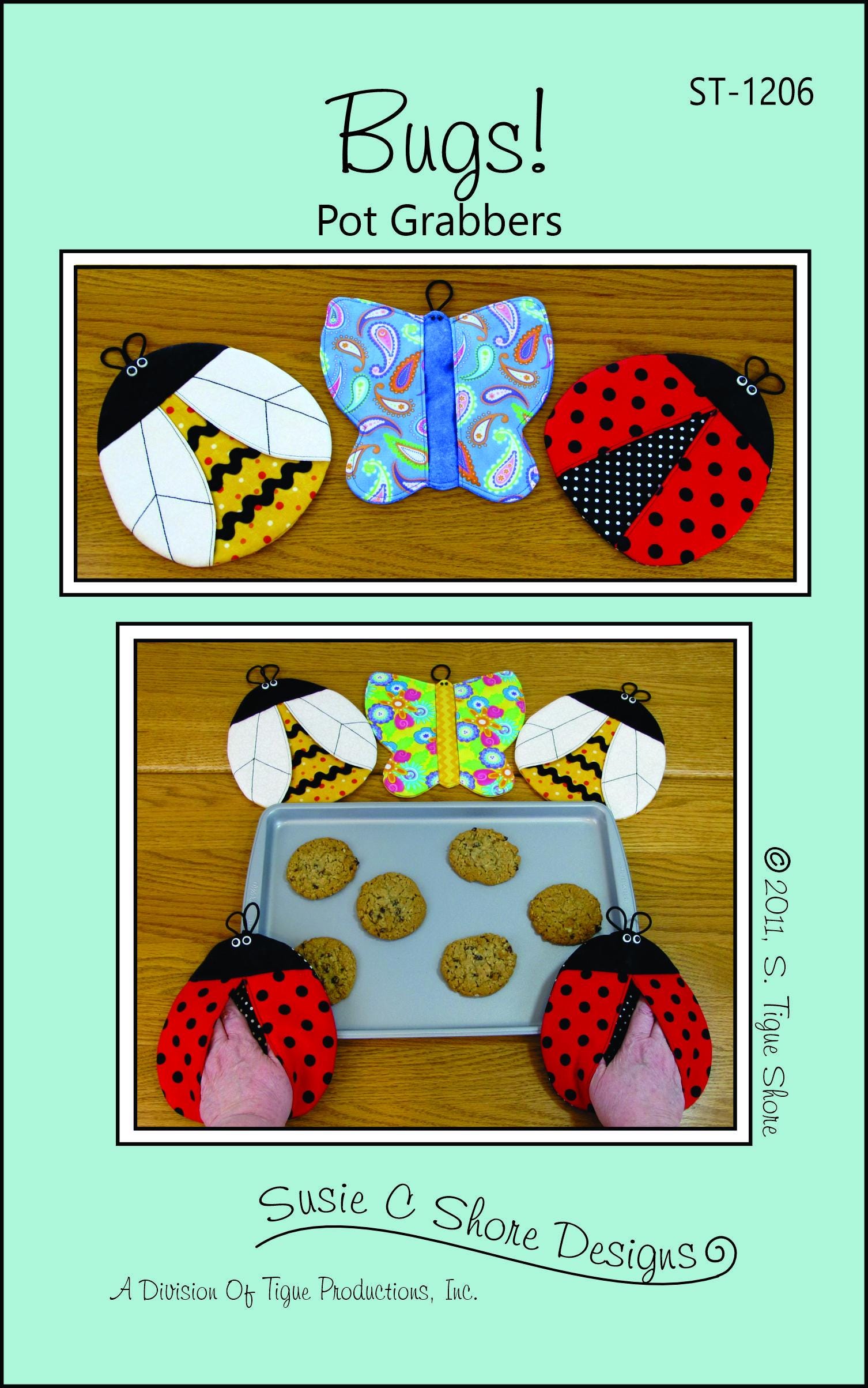 Bugs! Pot Grabbers ST- 1206 Bug Grabbers Great Fun Another Vintage PDF ...