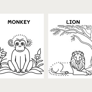 Dot to Dot Pages for Kids Ages 4-8, Fun Connect the Dots Activities ...