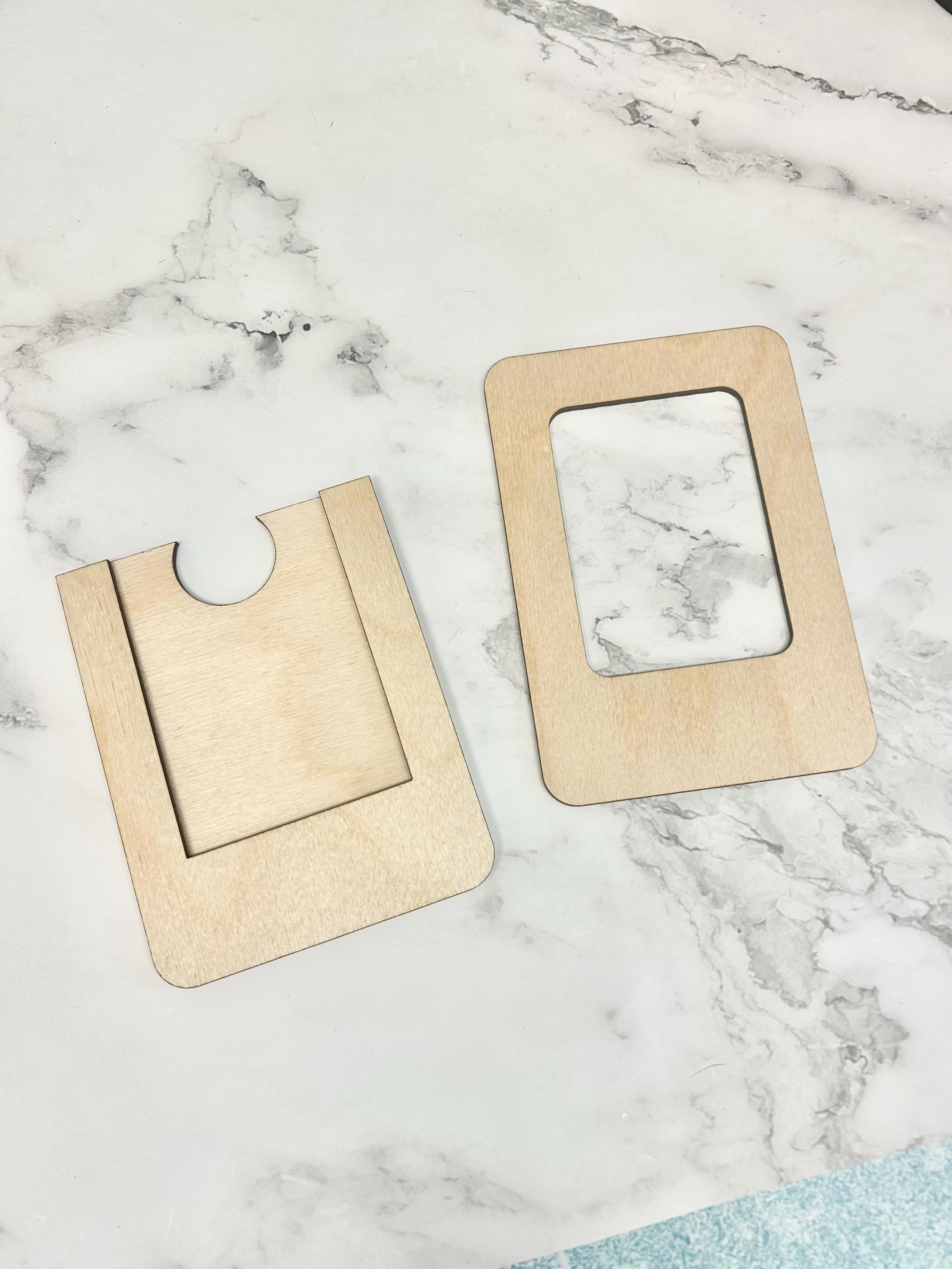 Wallet Photo Frame SVG Laser Cut File, Custom 2x3 Template (digital ...