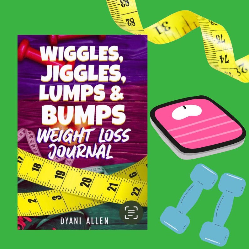 Wiggles, Jiggles, Lumps & Bumps Weight Loss Journal - Etsy Australia