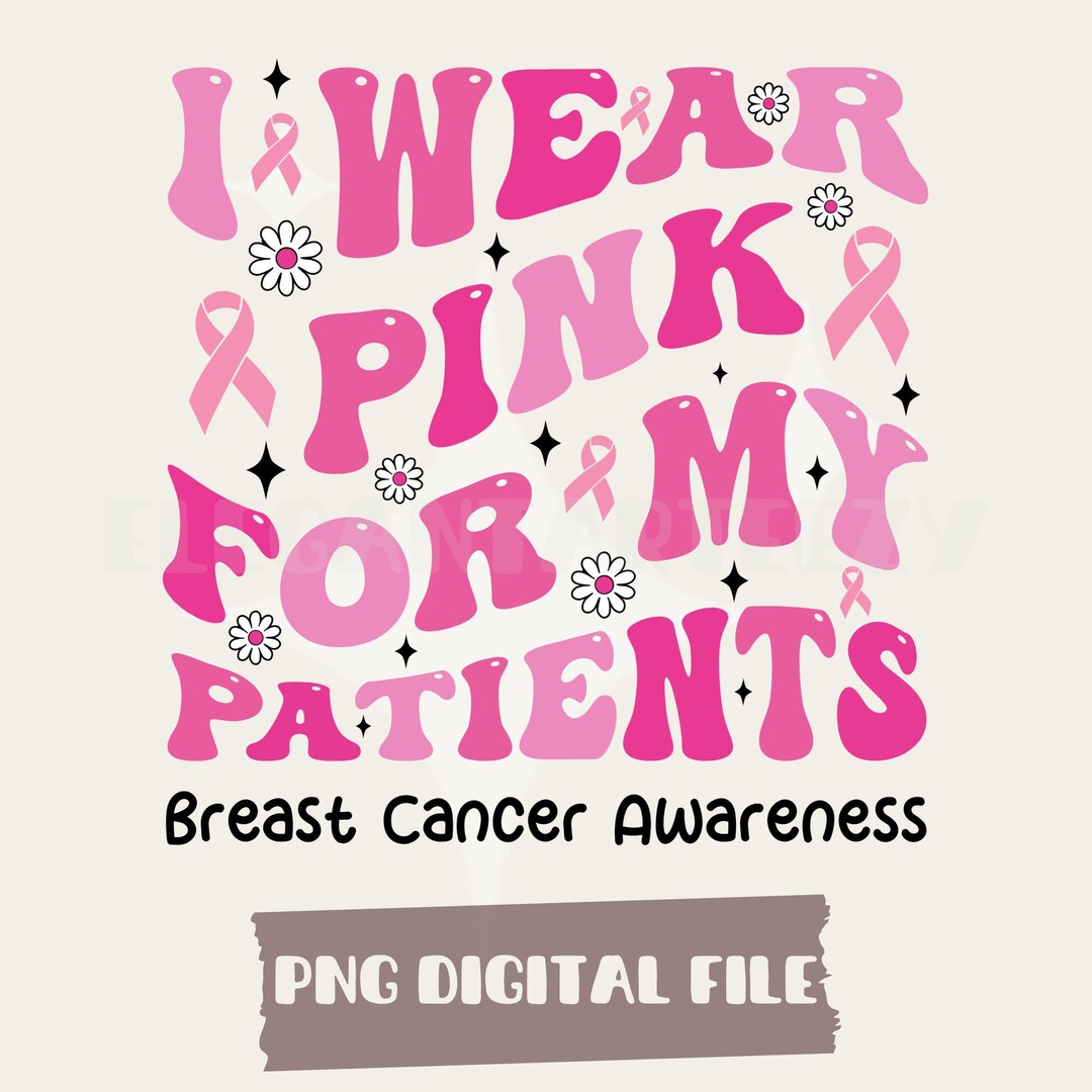 In October We Wear Pink Png, Breast Cancer Awareness Png, I Wear Pink ...
