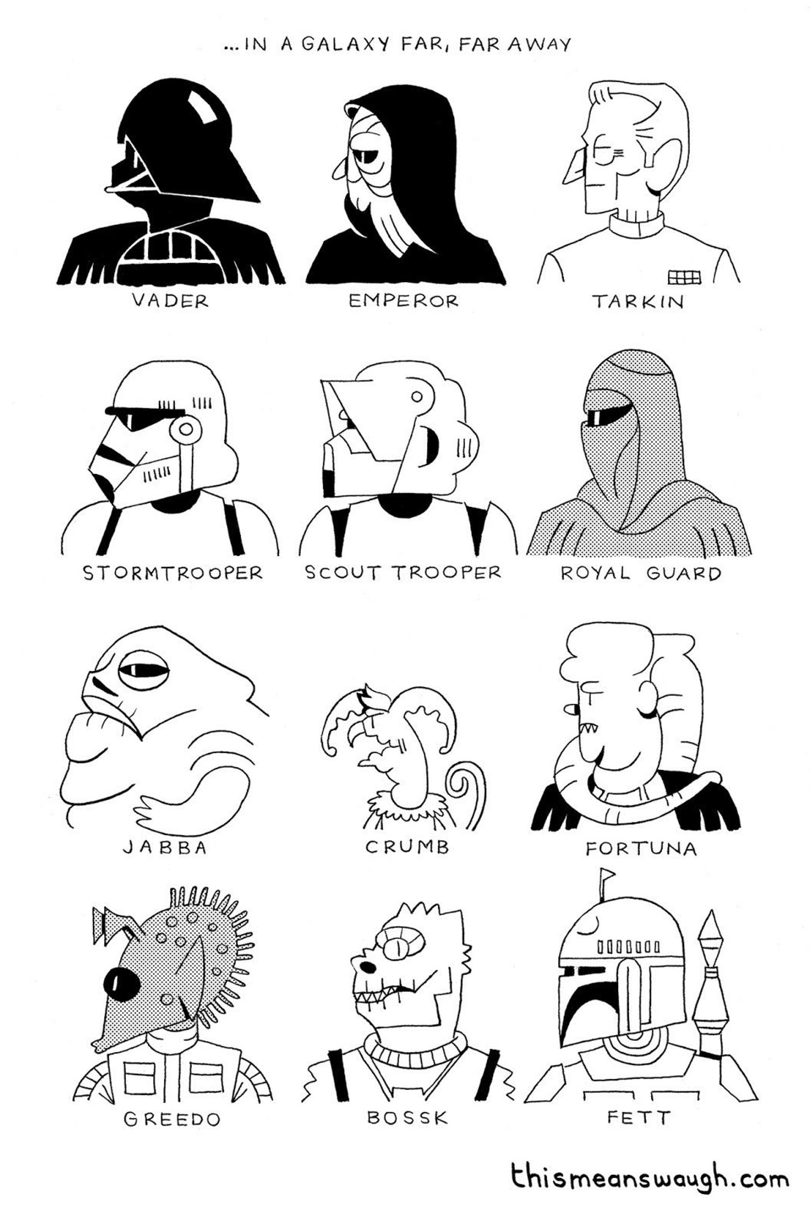 In A Galaxy Far Far Away Print - Etsy