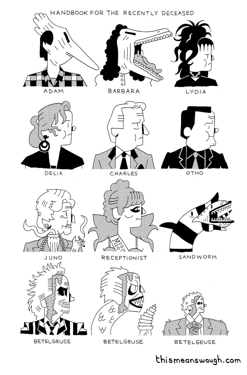 Handbook for the Recently Deceased - Etsy