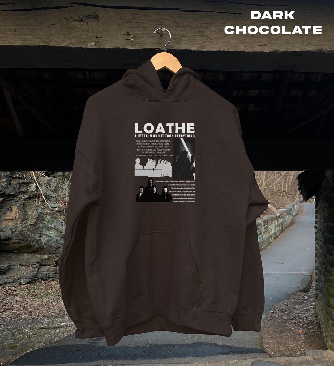 Loathe Hoodie, I Let It in and It Took Everything Album Hoodie, Loathe ...