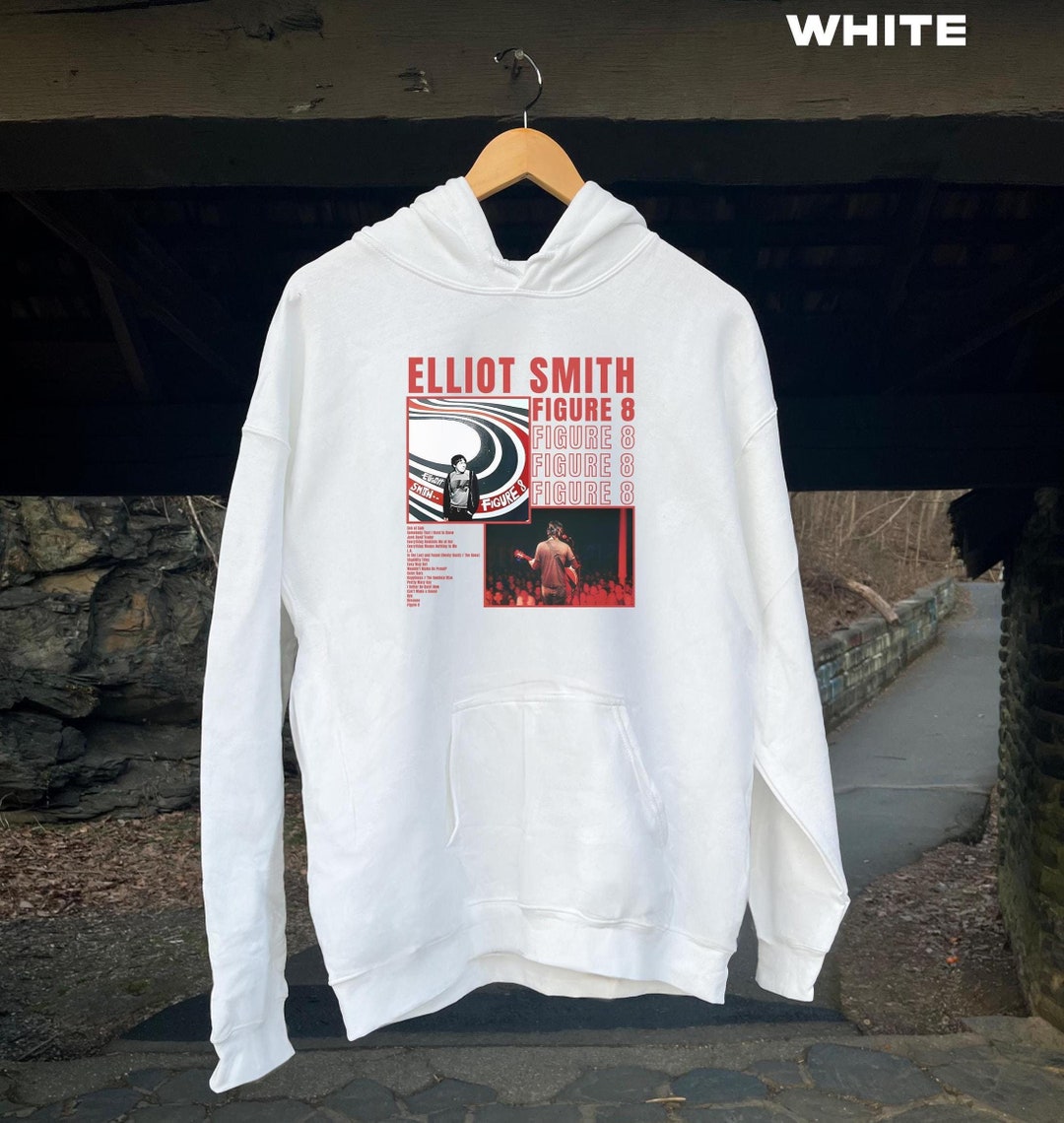 Elliot Smith Hoodie, Figure 8 Album Hoodie, Elliot Smith Tour, Elliot ...