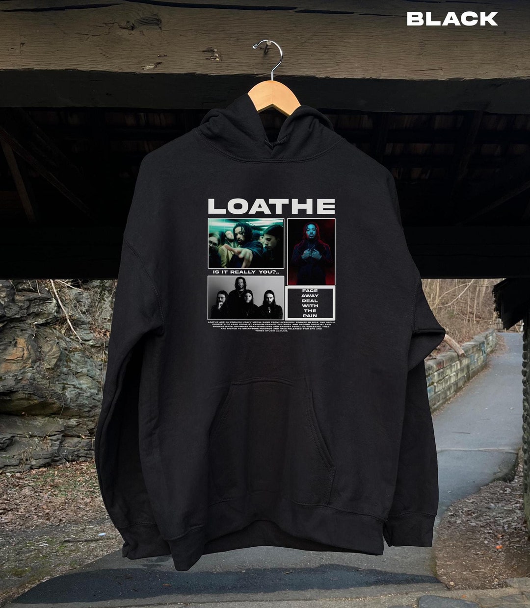 Loathe Hoodie, Loathe Tour, Loathe Merch, Artist Hoodie, Music Shirt - Etsy