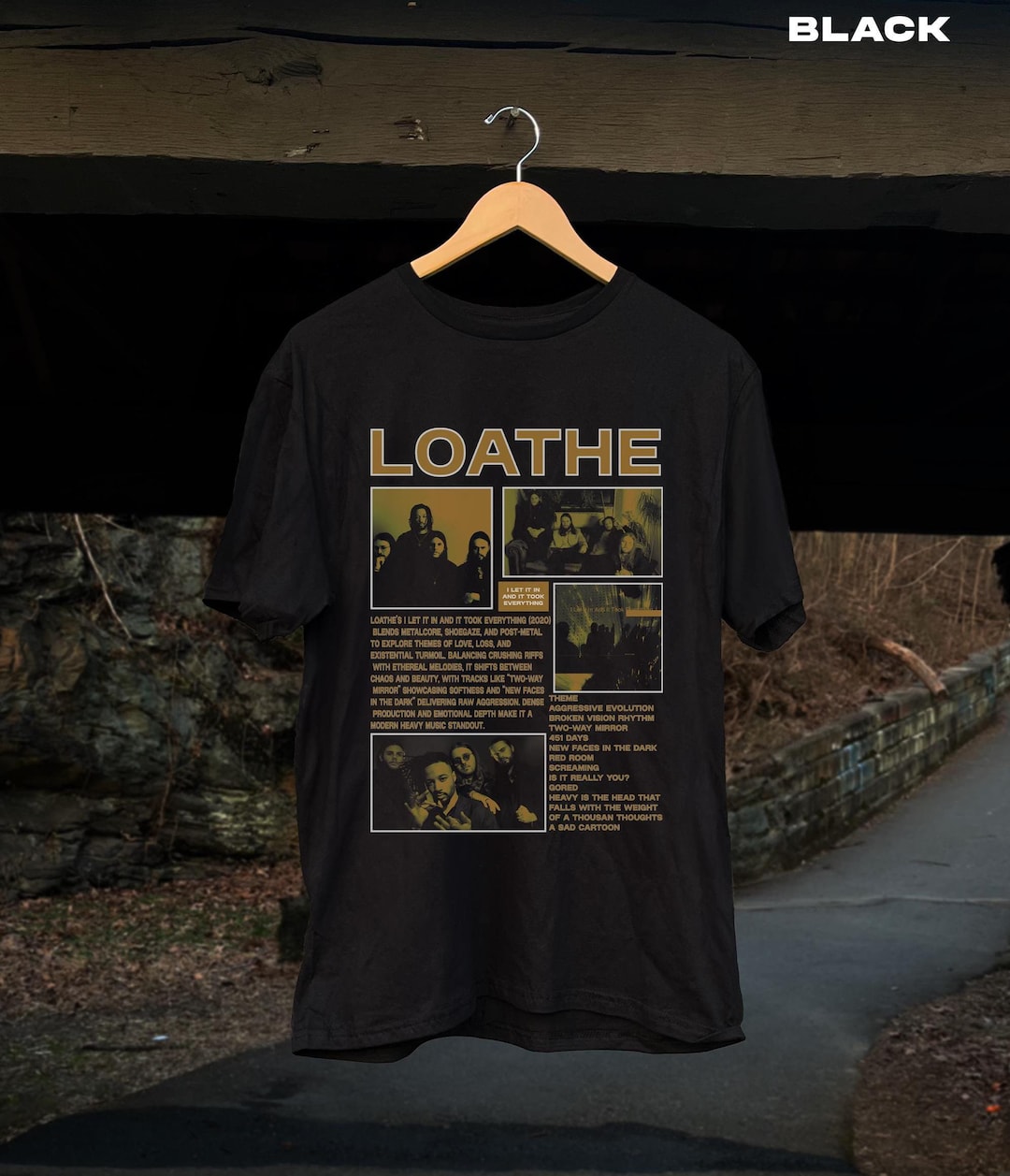 Loathe Shirt, I Let It in and It Took Everything Album T-shirt, Loathe ...