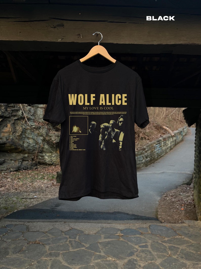 Wolf Alice Shirt, My Love is Cool Album T-shirt, Wolf Alice Tour, Wolf ...