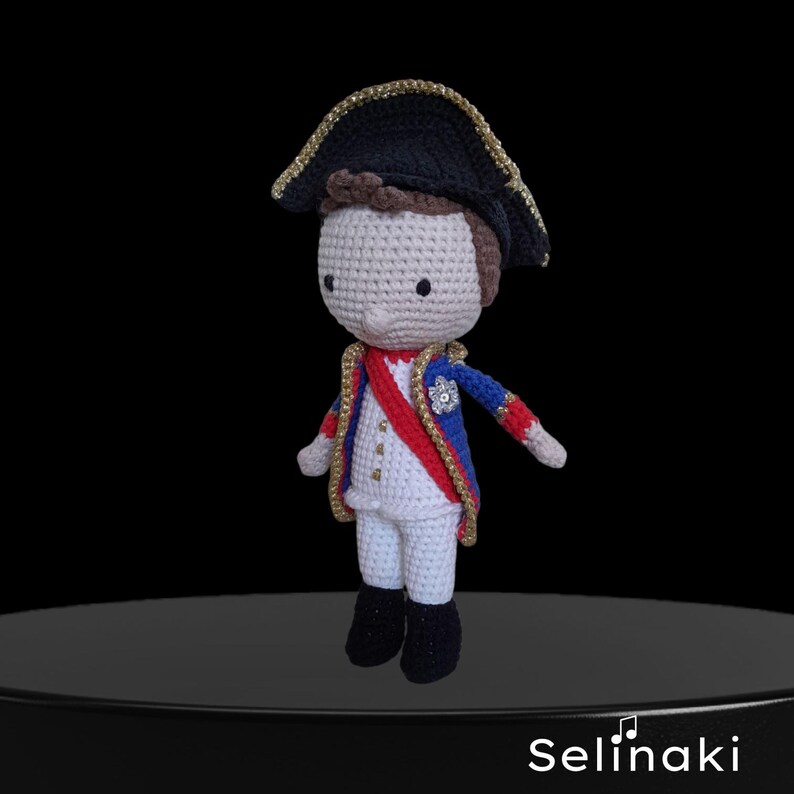 Handmade Napoleon Bonaparte Doll Crochet Amigurumi Toy Decoration - Etsy