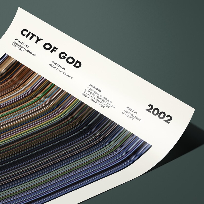 City of God Poster, City of God Print, City of God Movie Poster, City ...