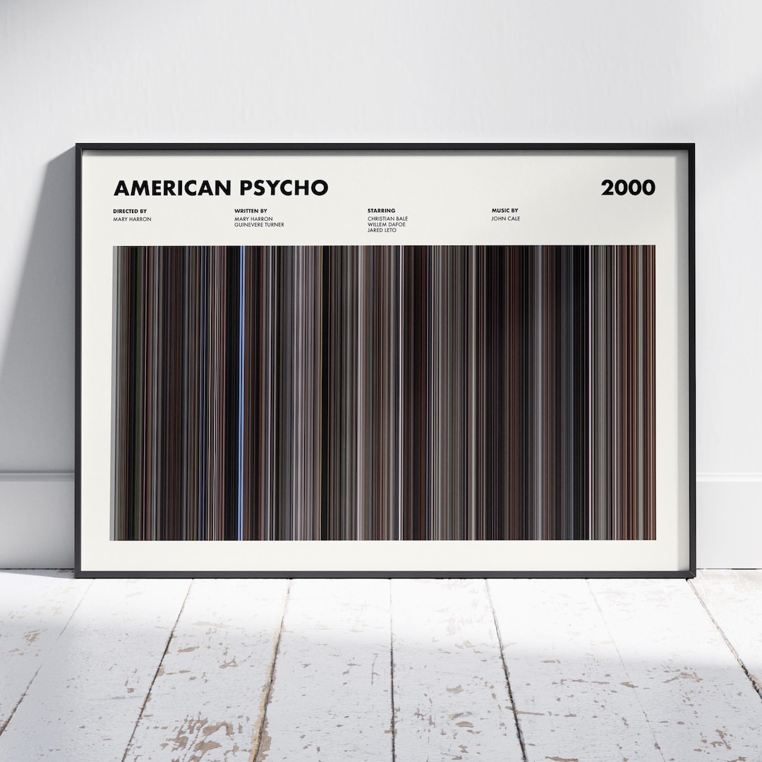 American Psycho Poster, American Psycho Print, American Psycho Movie ...