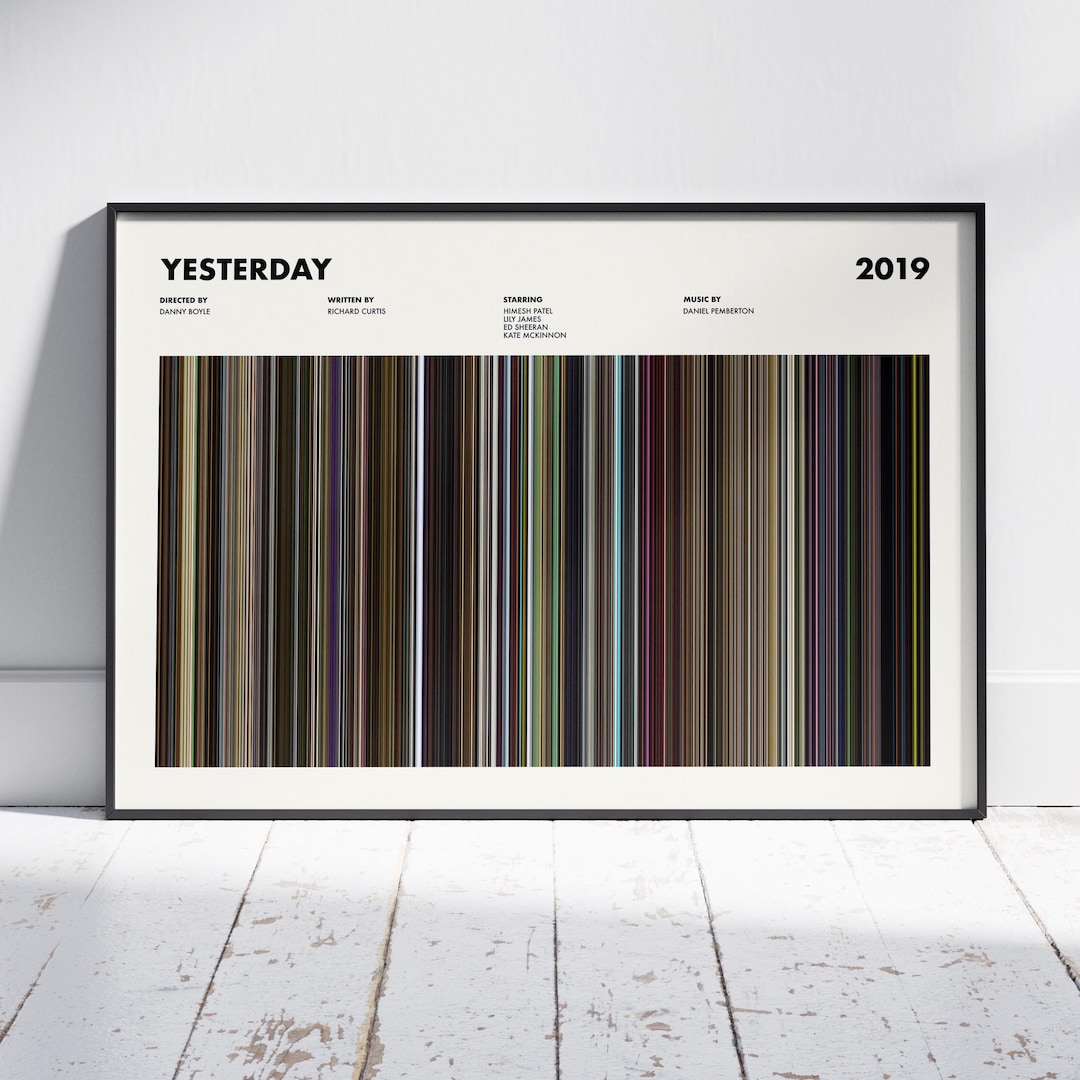 Yesterday Poster, Yesterday Print, Yesterday Movie Poster, Yesterday ...