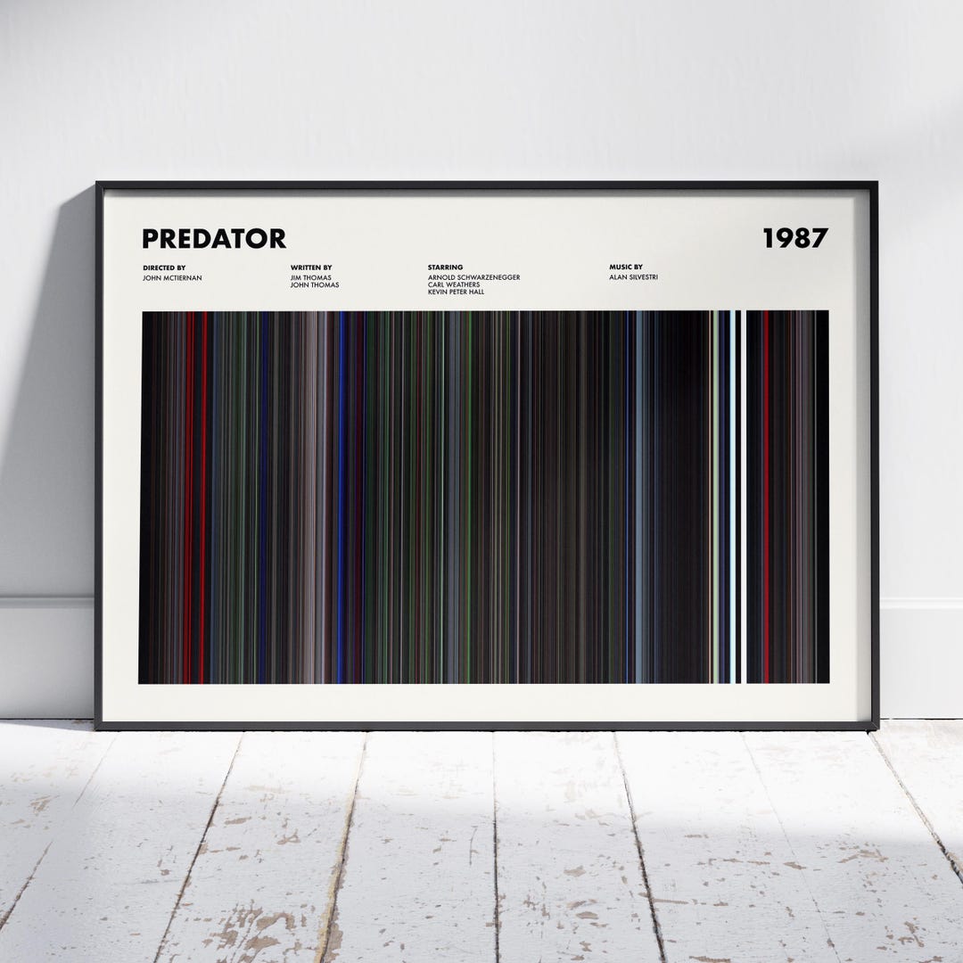 Predator Poster, Predator Print, Predator Movie Poster, Predator Wall ...