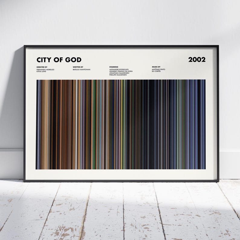 City of God Poster, City of God Print, City of God Movie Poster, City ...