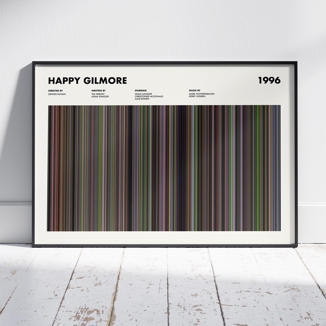 Happy Gilmore Poster, Happy Gilmore Print, Happy Gilmore Movie Poster ...