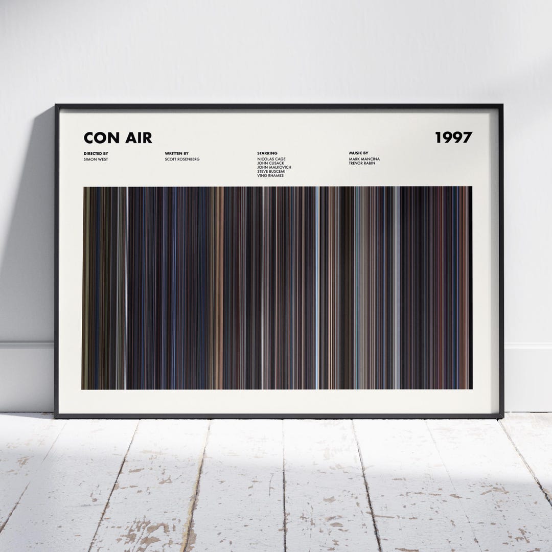 Con Air Poster, Con Air Print, Con Air Movie Poster, Con Air Wall Art ...