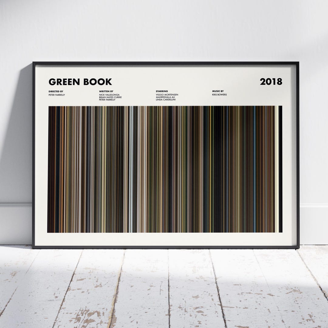 Green Book Poster, Green Book Print, Green Book Movie Poster, Green ...