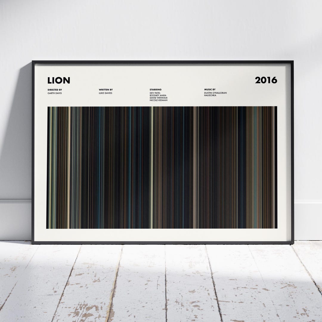 Lion Poster, Lion Print, Lion Movie Poster, Lion Wall Art, Lion Colors ...