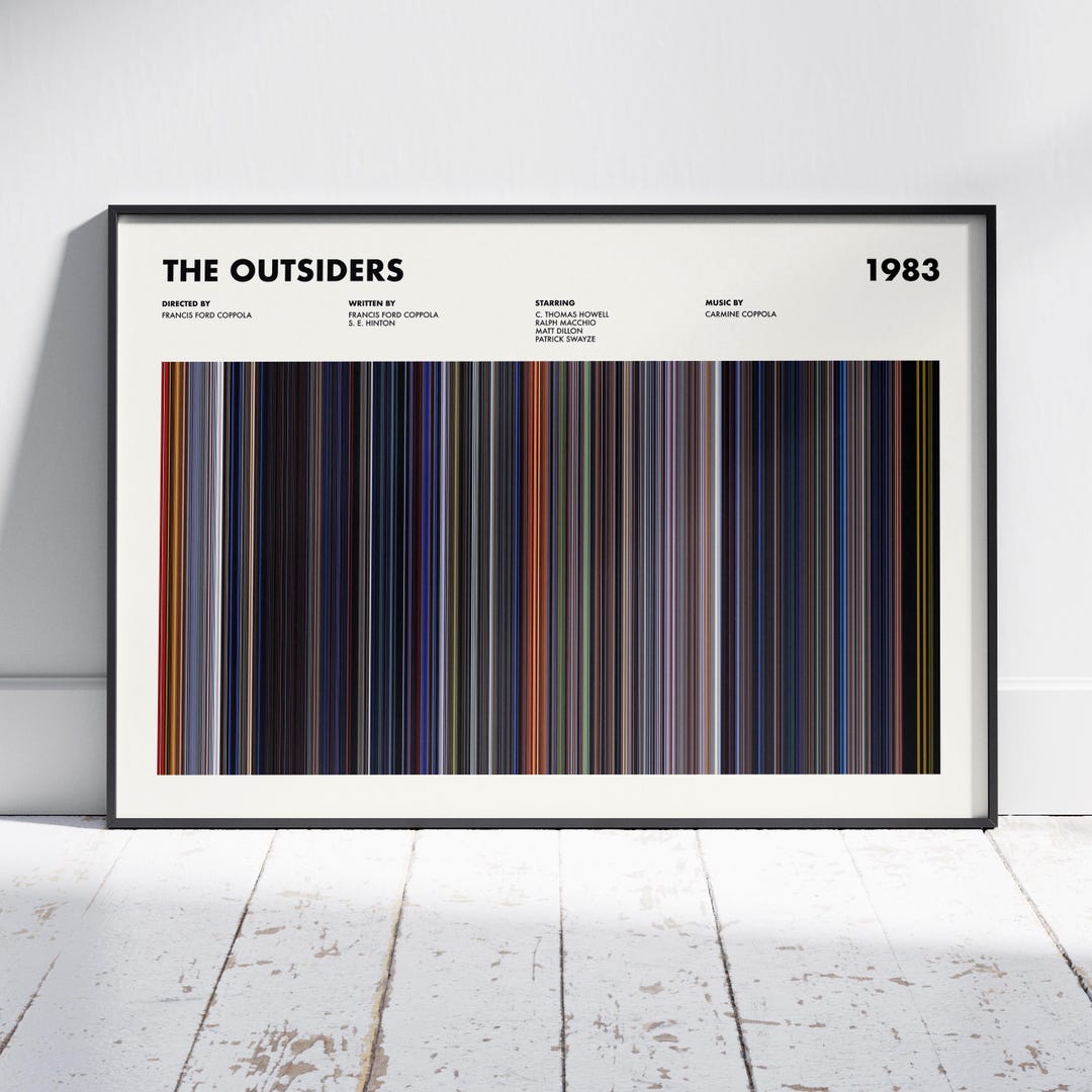 The Outsiders Poster, the Outsiders Print, the Outsiders Movie Poster ...