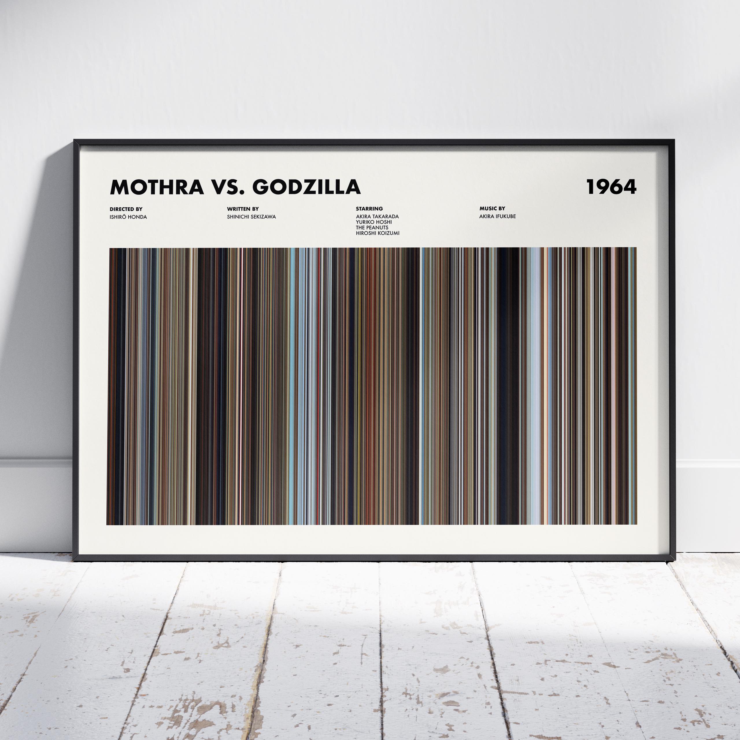 Mothra Vs Godzilla Poster, Mothra Vs Godzilla Print, Mothra Vs Godzilla ...