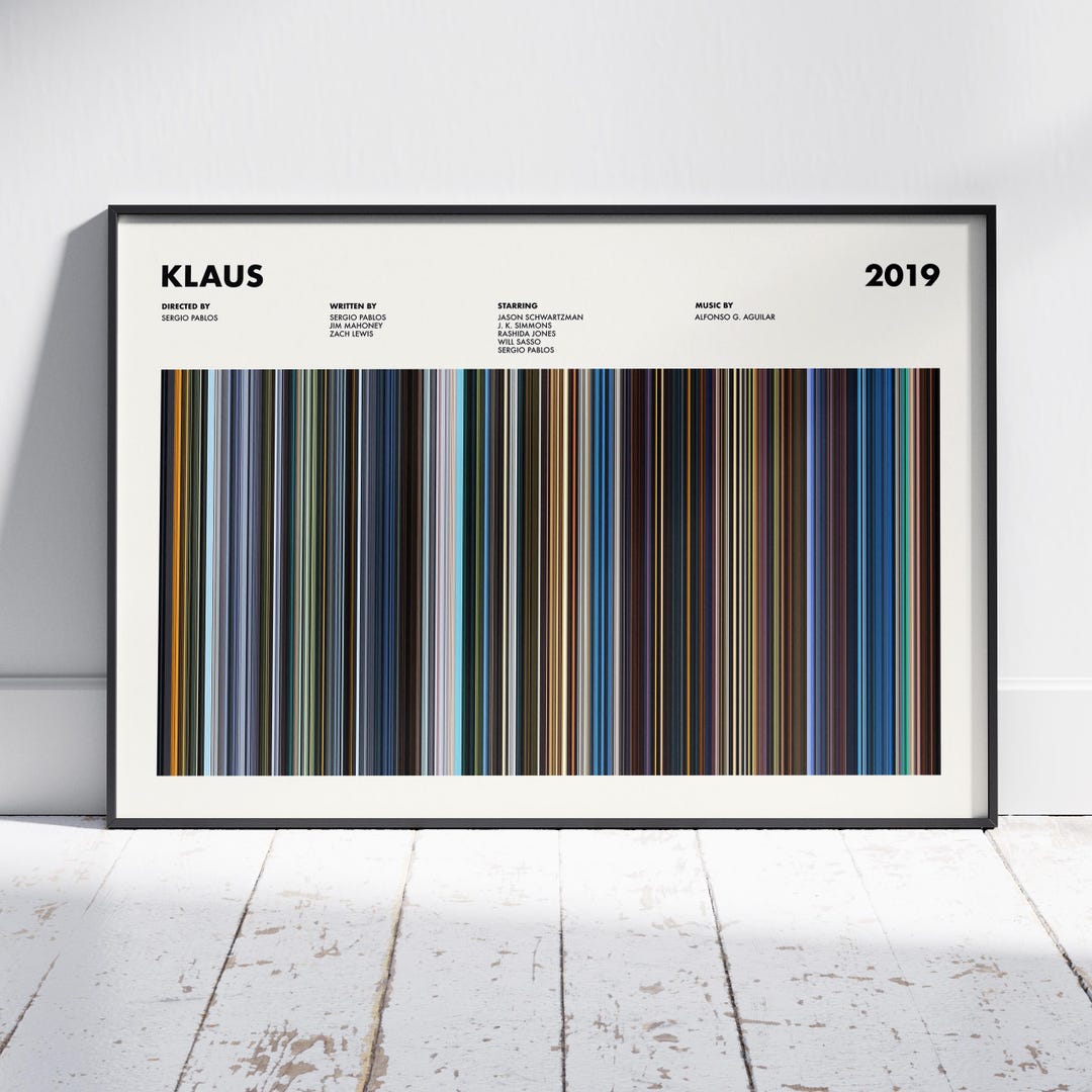 Klaus Poster, Klaus Print, Klaus Movie Poster, Klaus Wall Art, Klaus ...