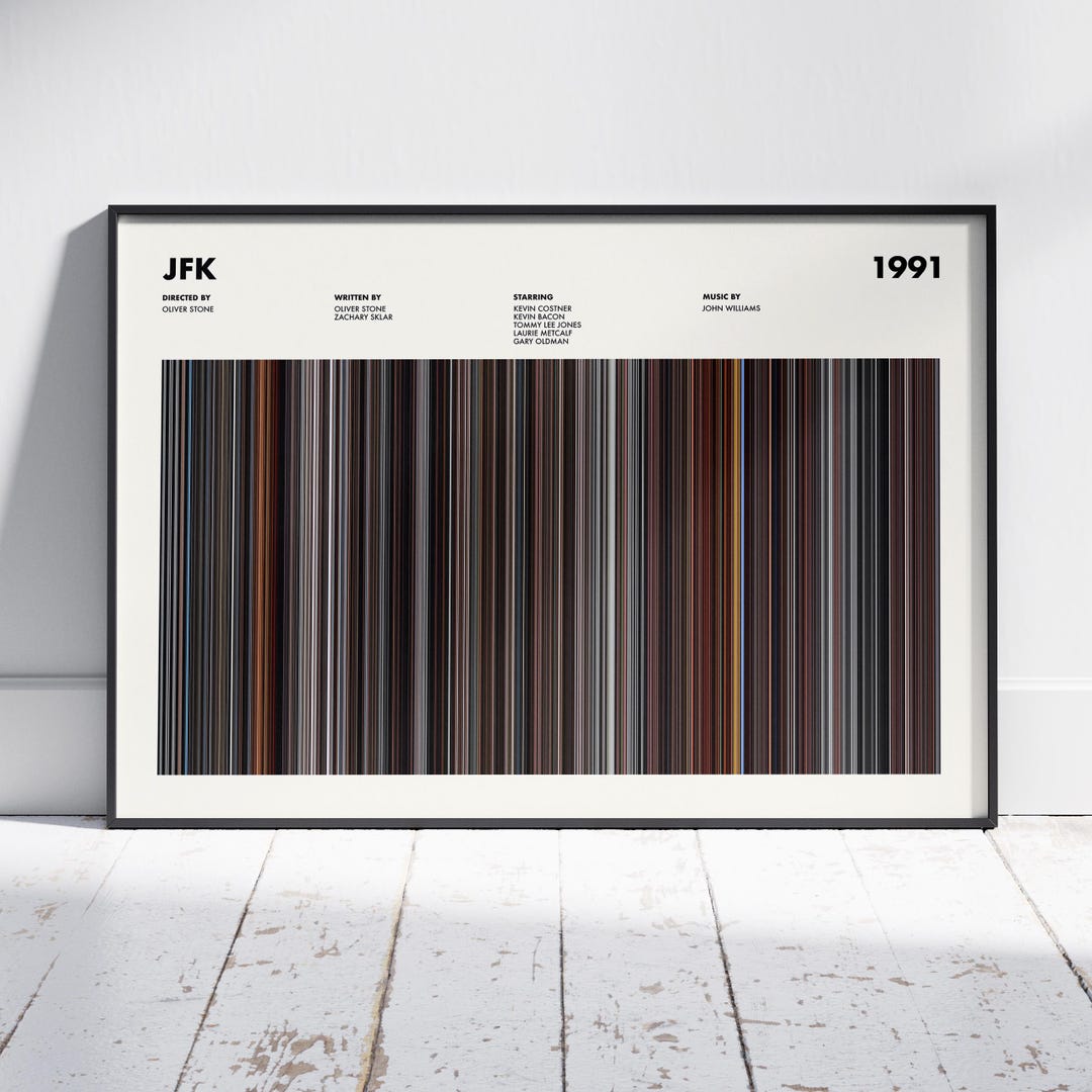 JFK Poster, JFK Print, Jfk Movie Poster, Jfk Wall Art, Jfk Colors - Etsy UK