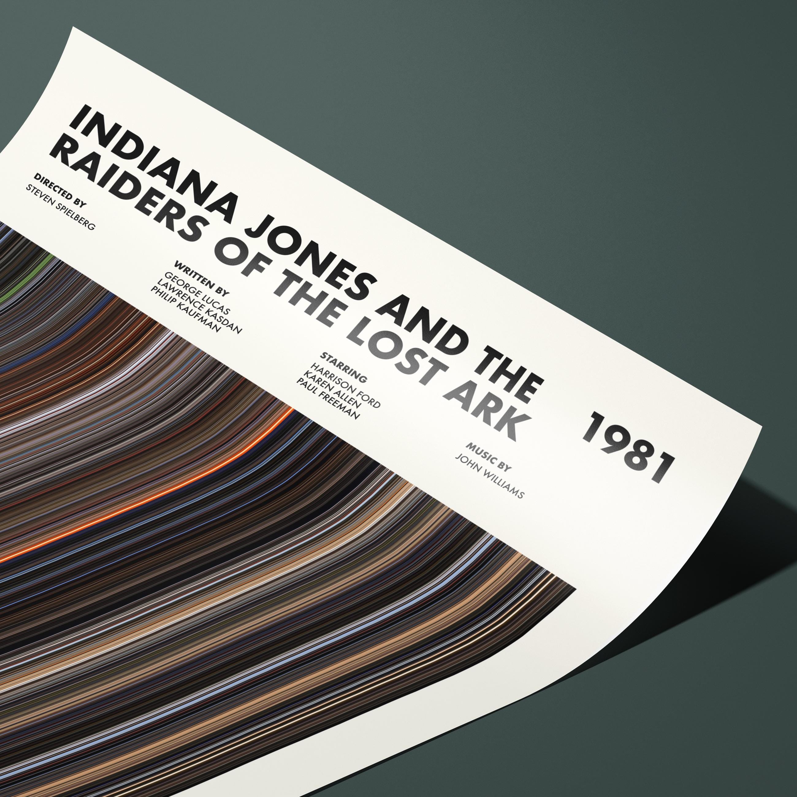 Indiana Jones and the Raiders of the Lost Ark Poster, Indiana Jones ...