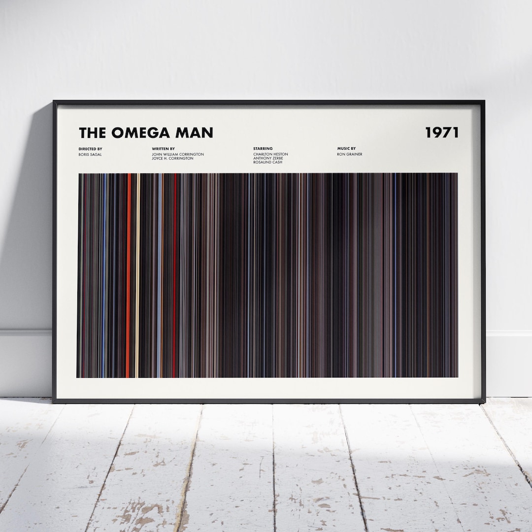The Omega Man Poster, the Omega Man Print, the Omega Man Movie Poster ...