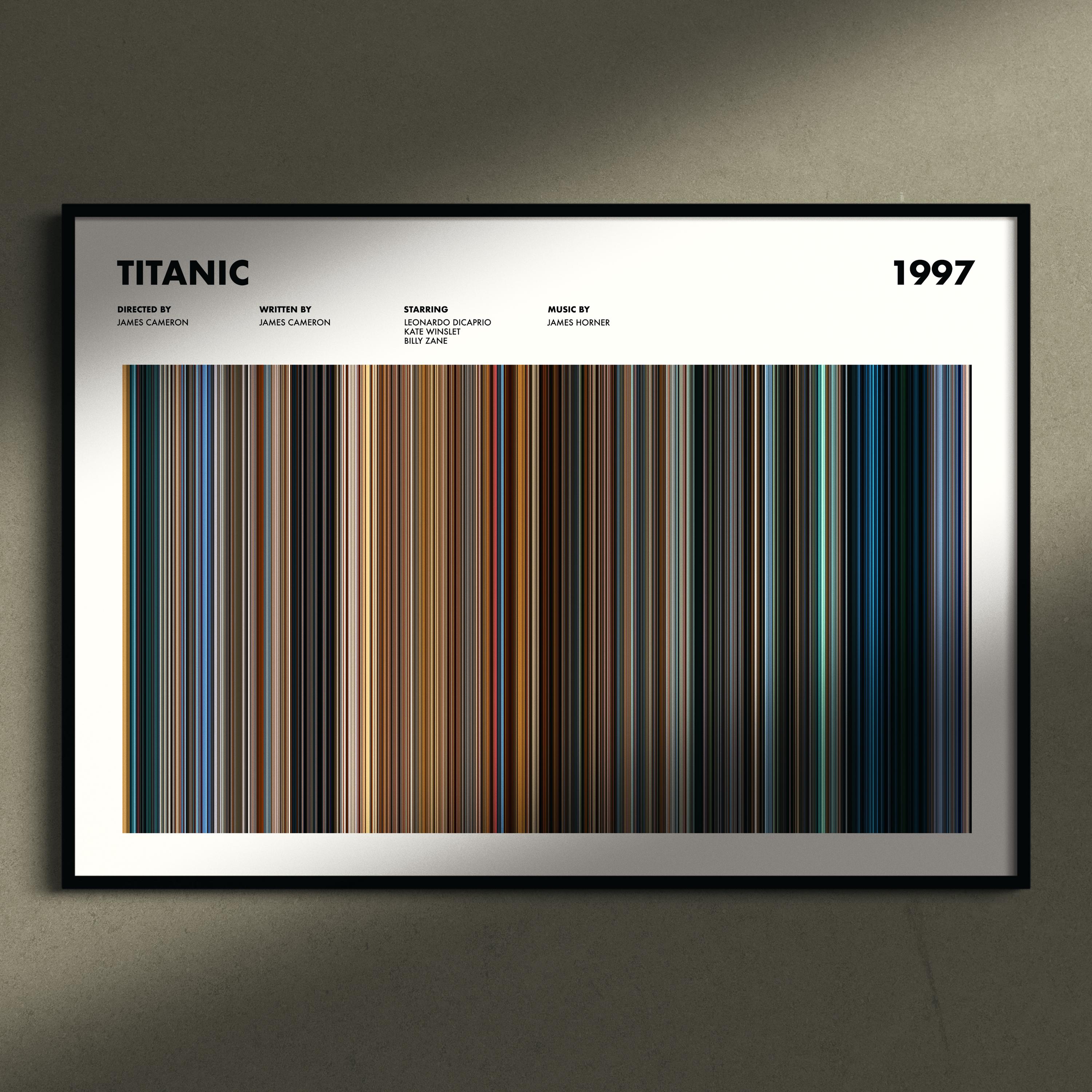 Titanic Poster, Titanic Print, Titanic Movie Poster, Titanic Wall Art ...