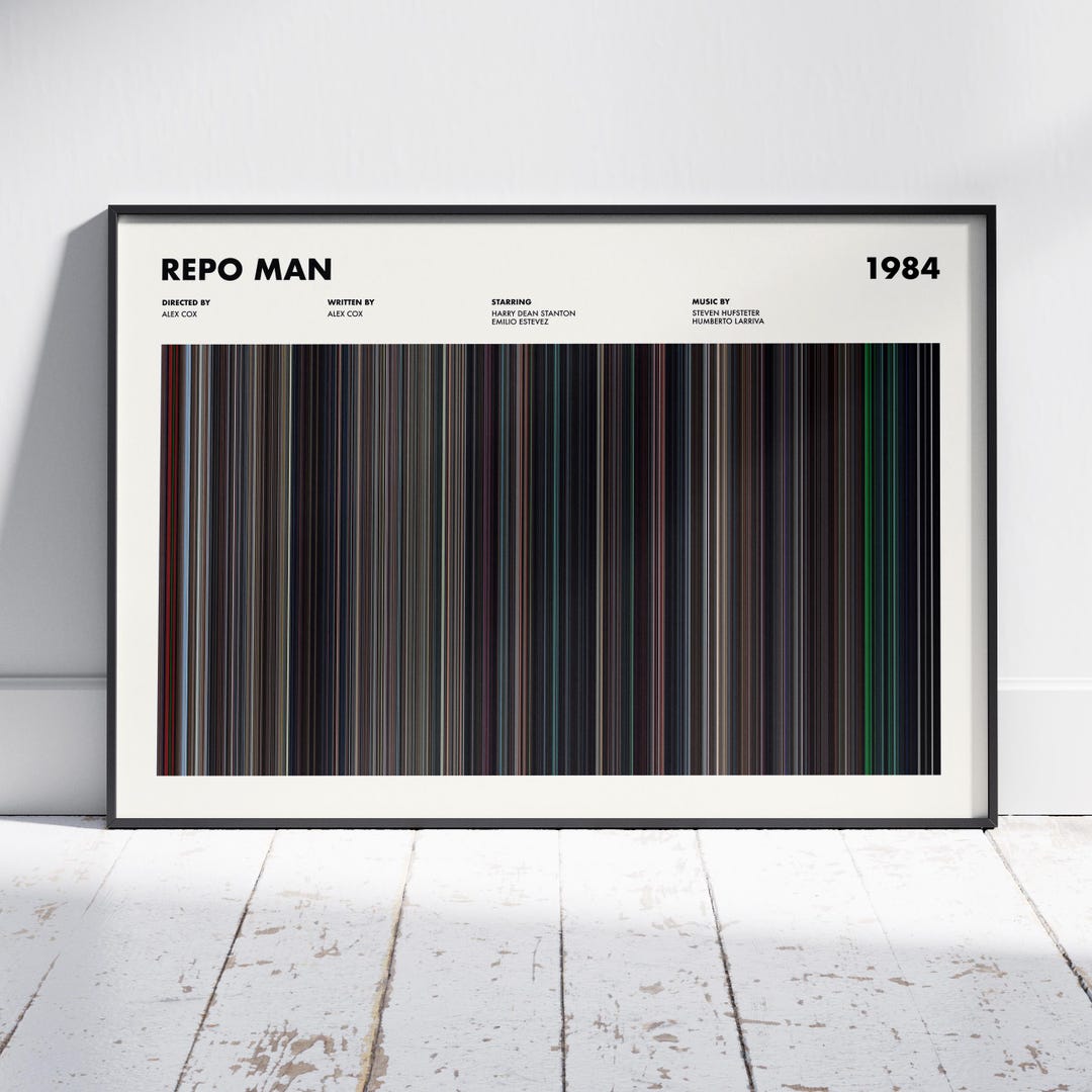 Repo Man Poster, Repo Man Print, Repo Man Movie Poster, Repo Man Wall ...